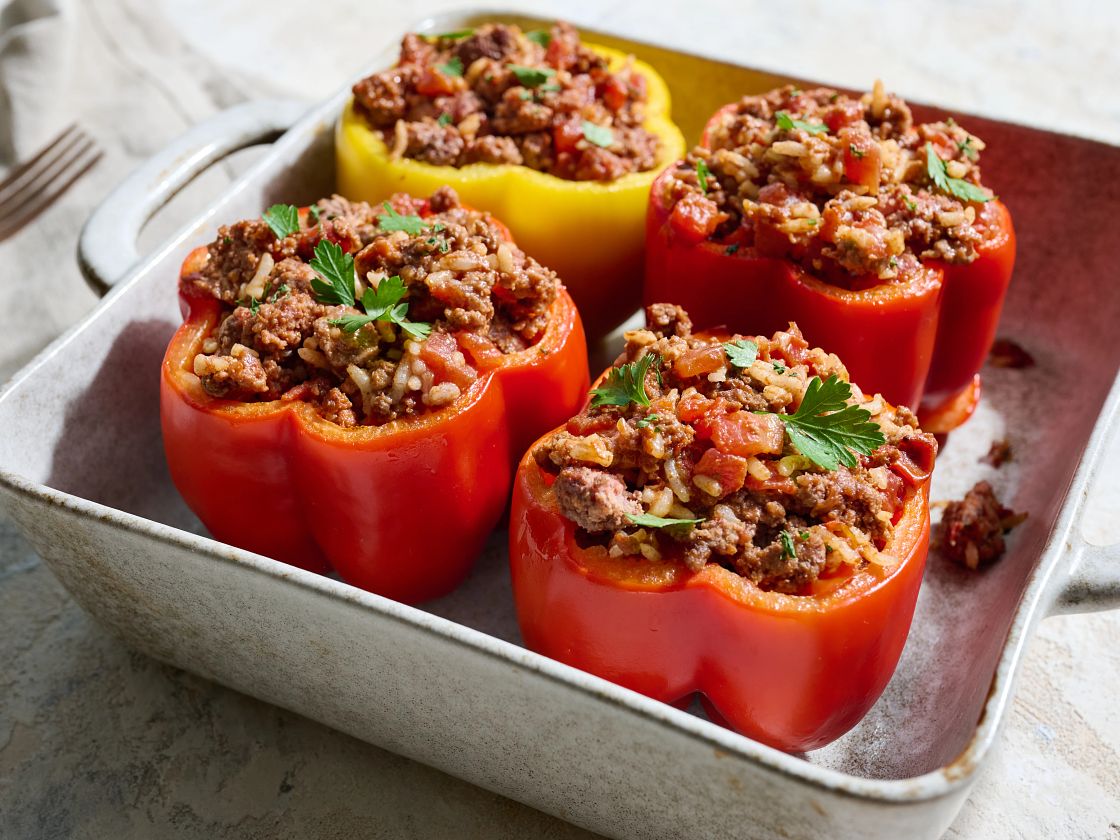 Classic Beef Stuffed Peppers
